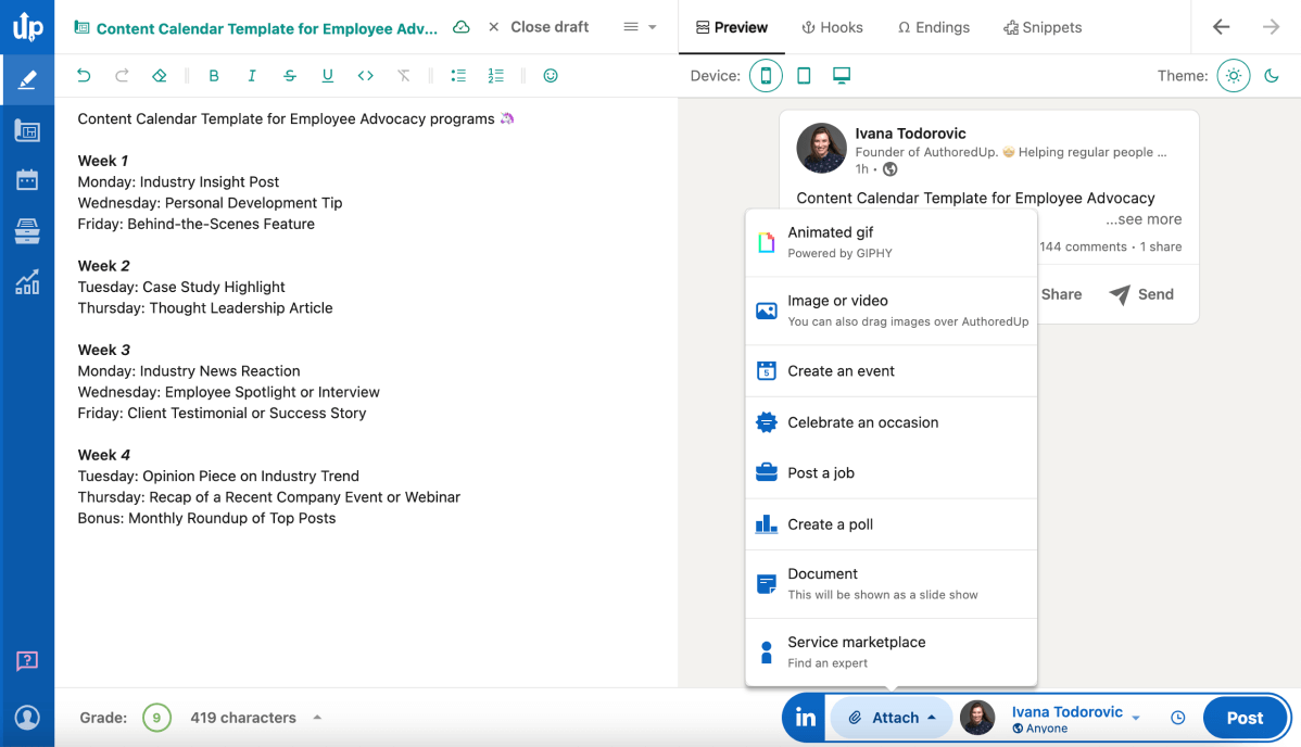 How to Post a PDF On LinkedIn?